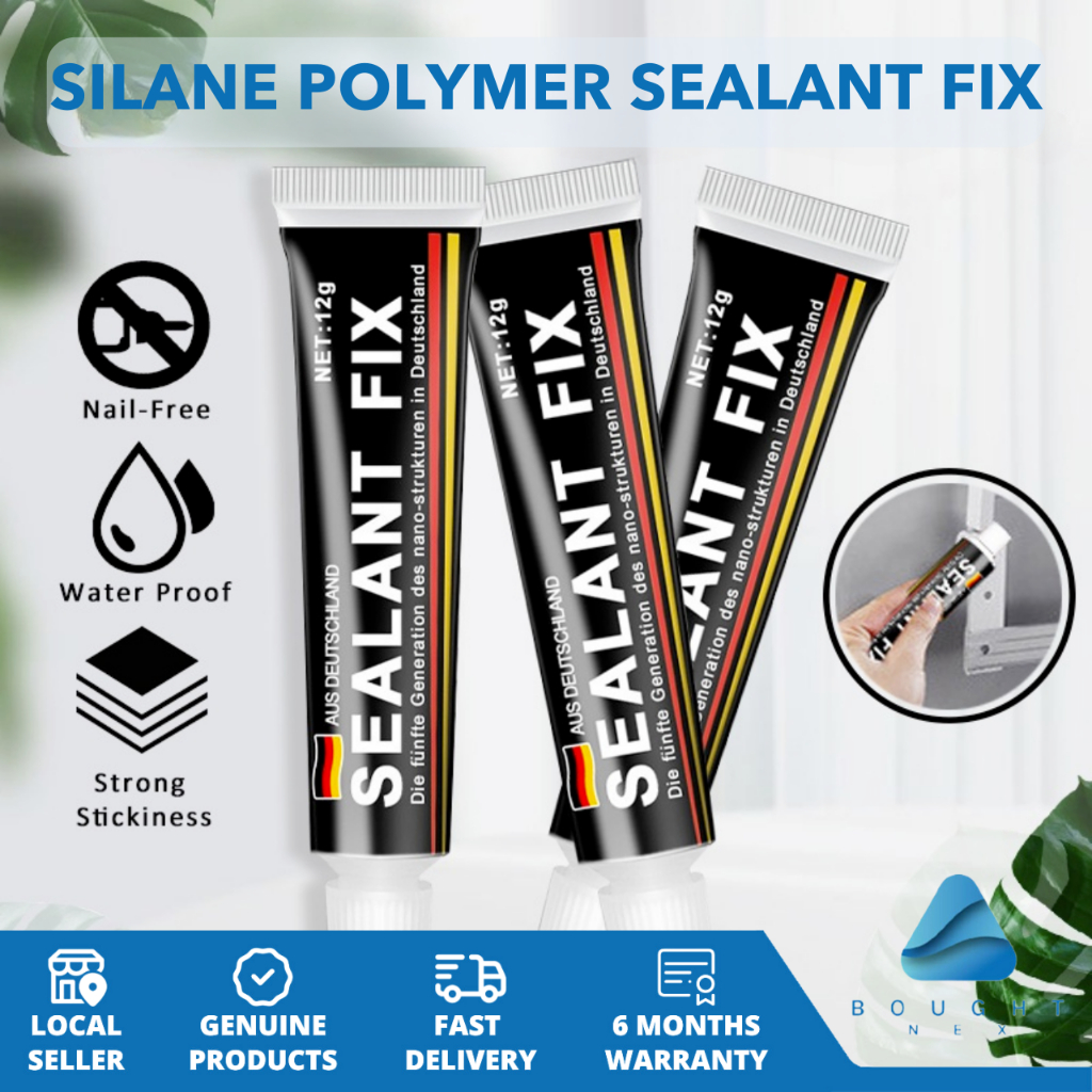 Silane Polymer Sealant Fix - Adhesive Glue, Super Strong, Waterproof ...