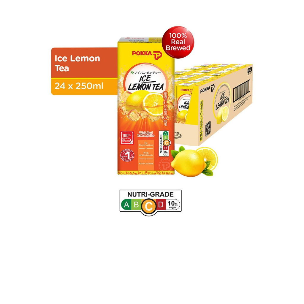 [1 Carton] Pokka Ice Lemon Tea (24x250ml) | Shopee Singapore