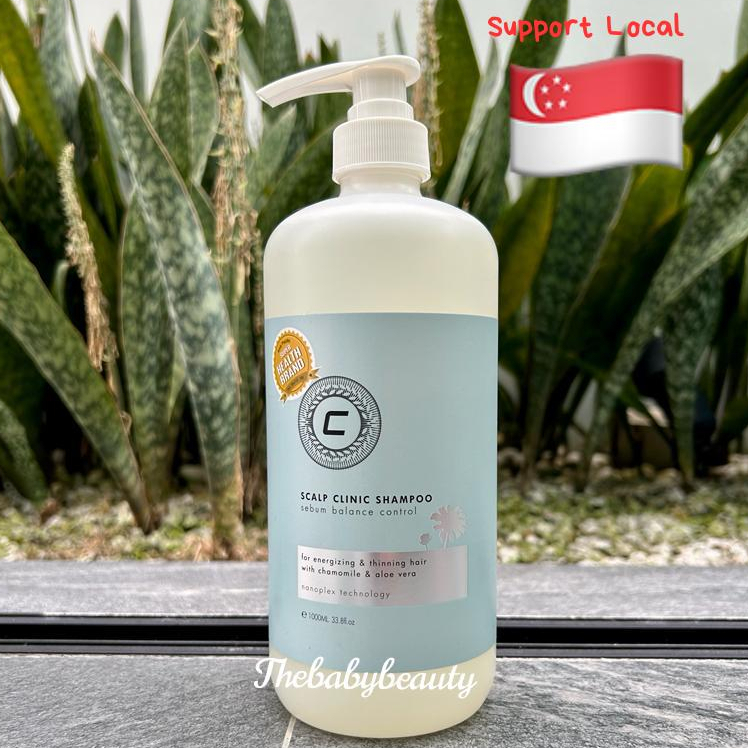 Craft Scalp Clinic Shampoo 1000ml For Energizing, Thinning Hair, Sebum ...