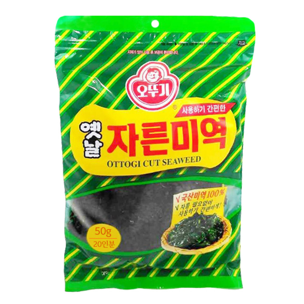 Ottogi Old Cut Seaweed 50 g Dry Seaweed 자른 미역 | Shopee Singapore