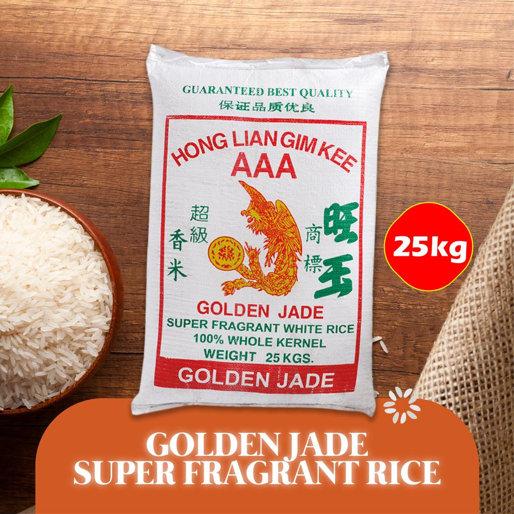 Golden Jade Jasmine Fragrant Rice 25Kg | Shopee Singapore
