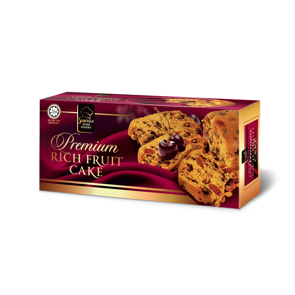 Sunrise Home Bakery Premium Rich Fruit Cake 400g | Shopee Singapore