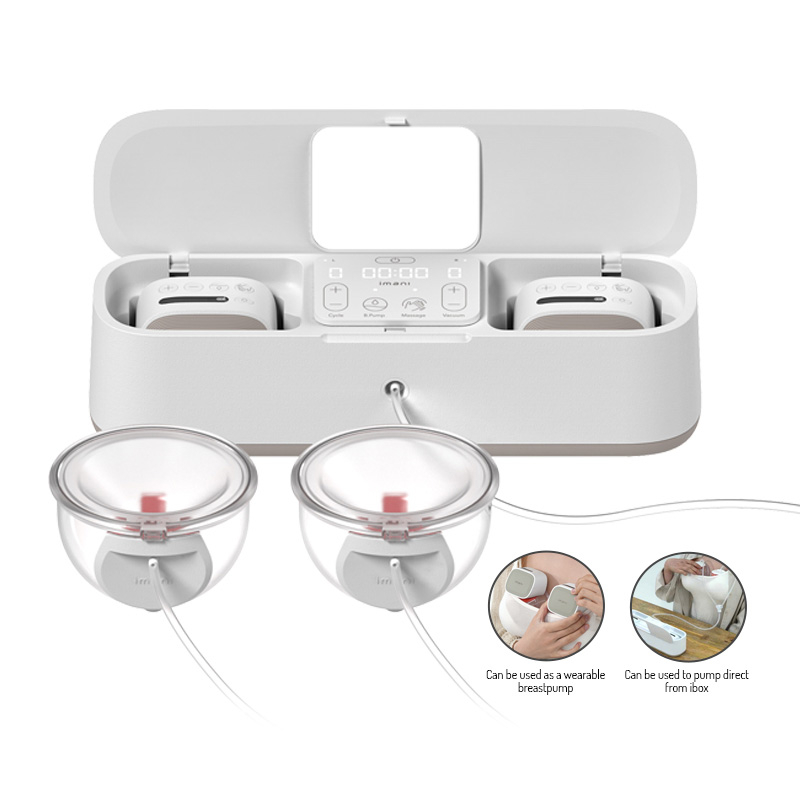 Imani iBox 2-In-1 Electrical Breast Pump (Wearable + Hospital Grade ...