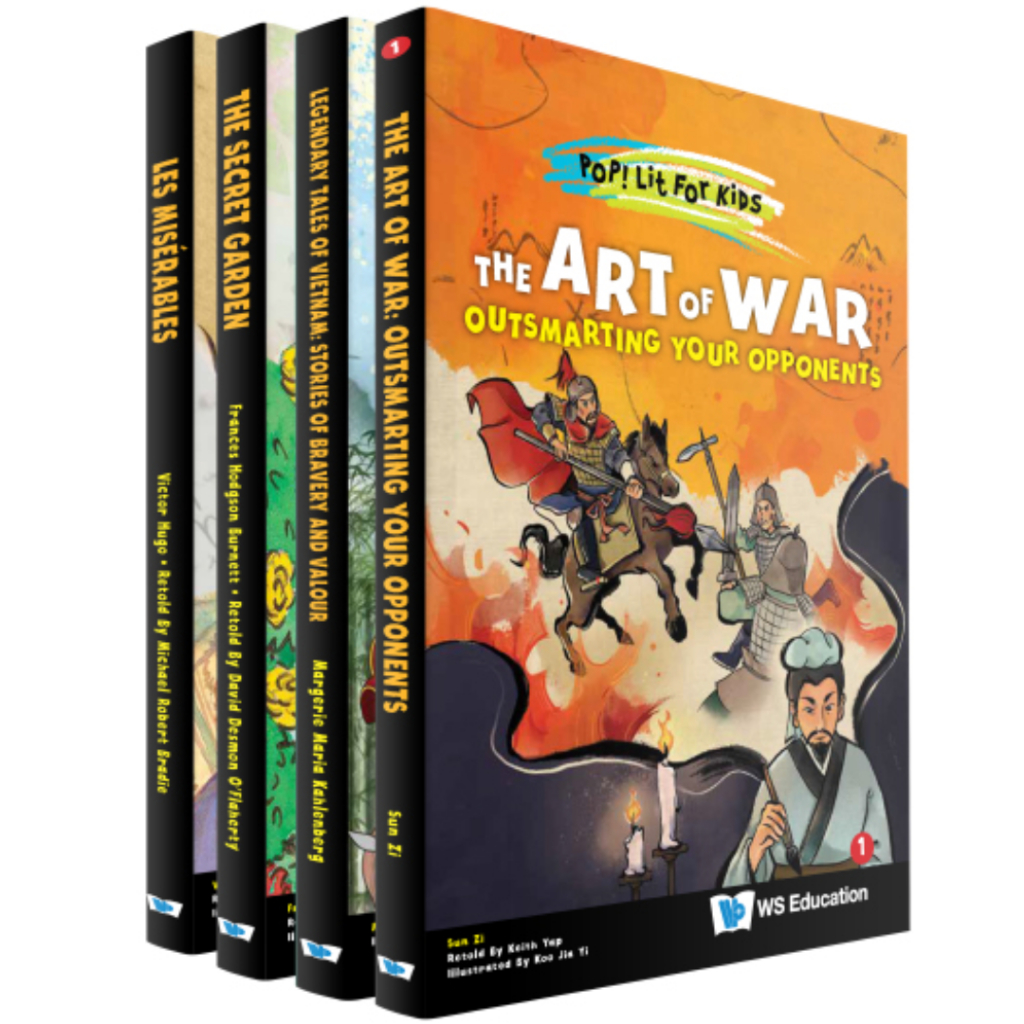 WS Popular! Lit for Kids (Full Set 6) (4 Books) Children Book Age 6-12 ...