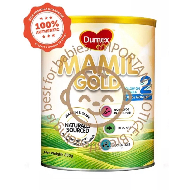 Dumex Mamil Gold Stage 2 850g | Shopee Singapore