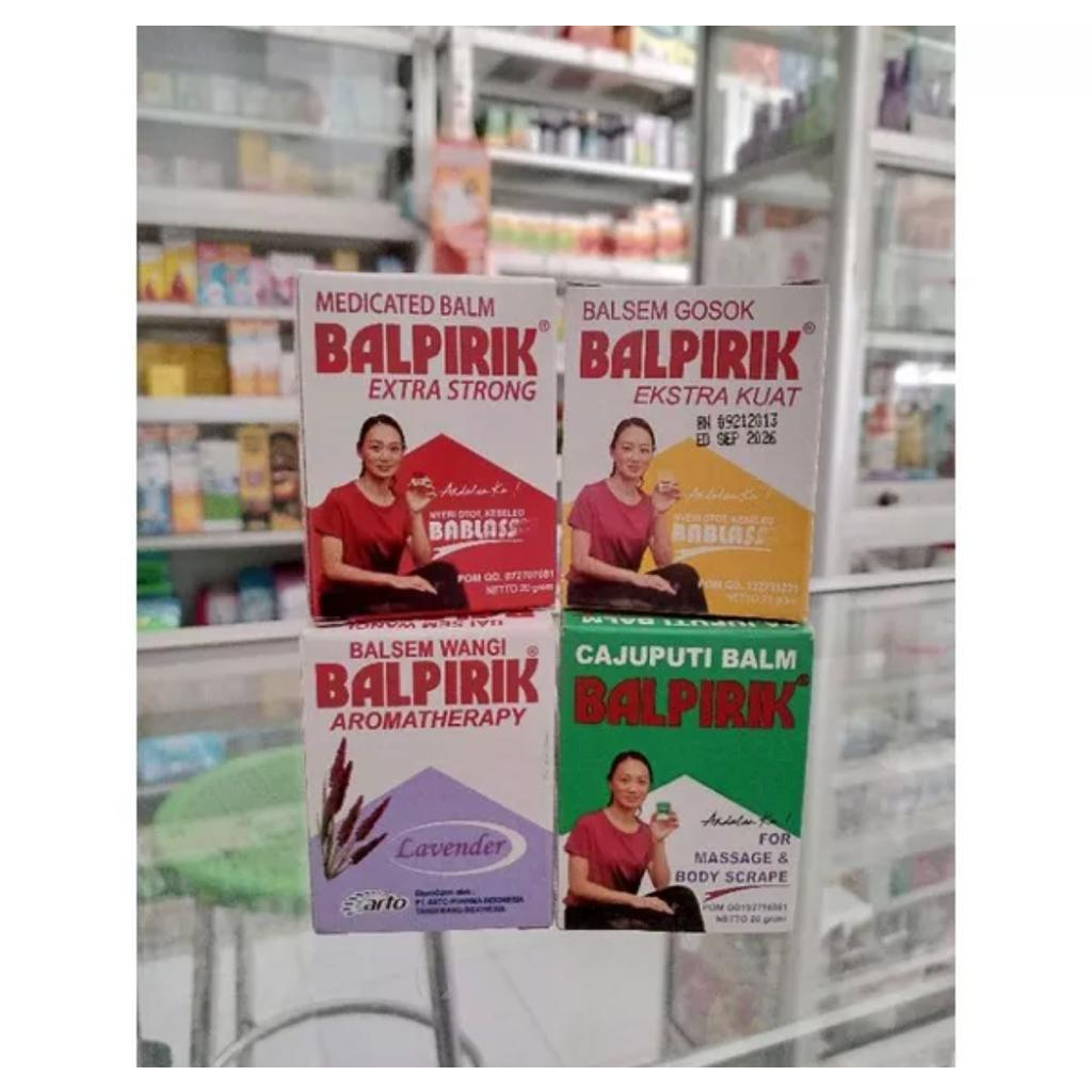 SG Shop Balsem BALPIRIK Balm Balsam Balsem Gosok 20 gram | Shopee Singapore