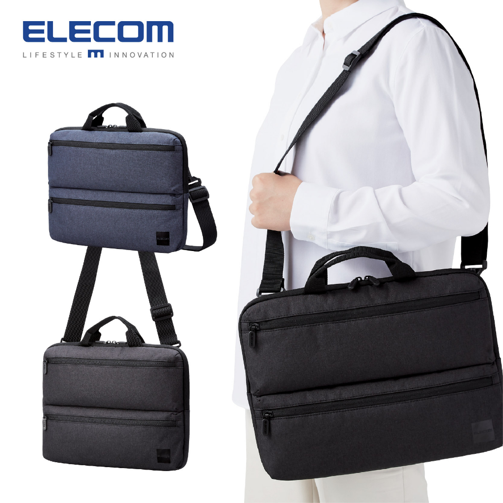 ELECOM 14inch Laptop Bag with Shoulder Belt/ Laptop Inner Bag/ Office ...