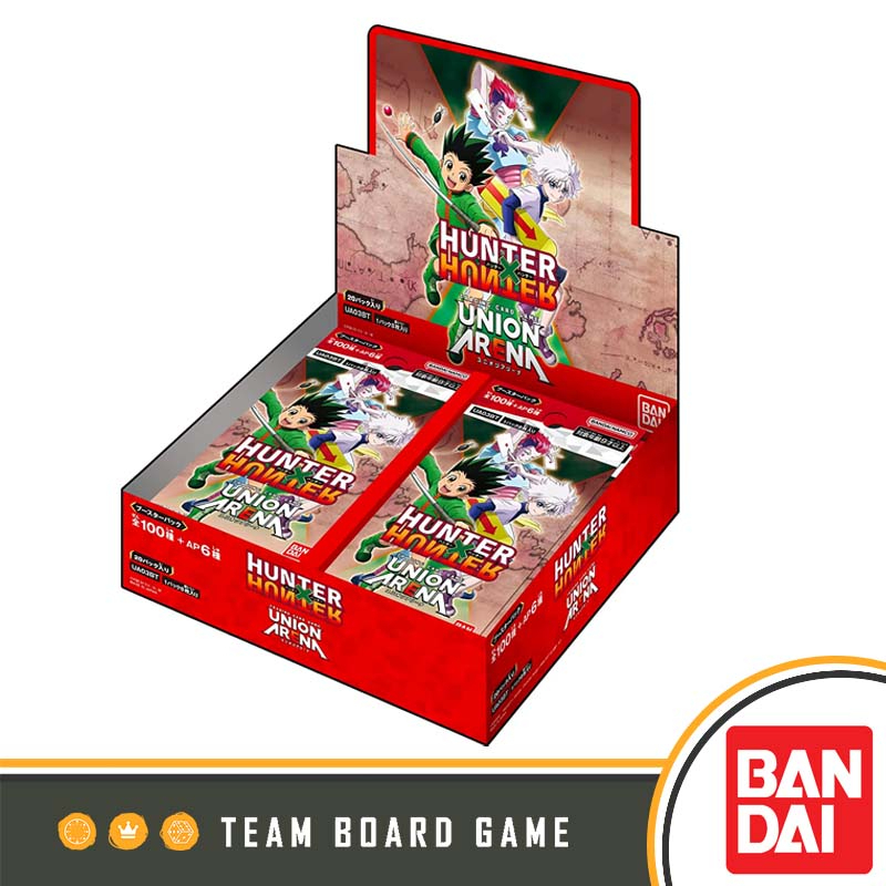 Union Arena TCG – [UA03BT] Hunter X Hunter Booster Box (Fresh Case) | Shopee Singapore