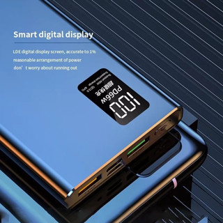 20000mA Powerbank PD 66W Super Fast Charging Dual USB LED Digital ...