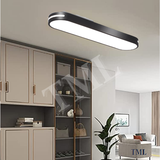 Nordic Rectangular Linear Pod Led Ceiling Light 24W 32W Corridor ...