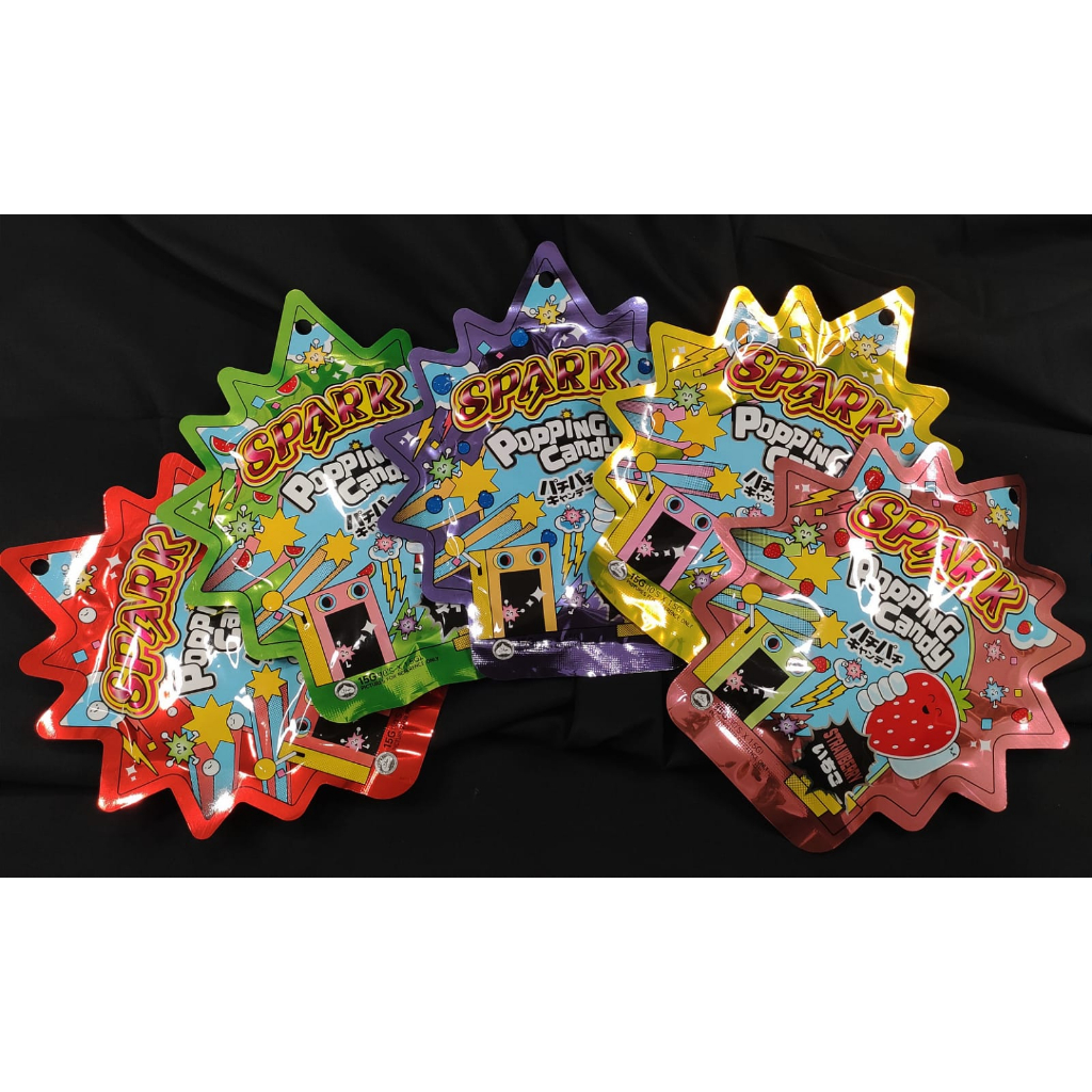 [SET OF 5] Spark Popping Candy | Halal-certified | Cola Watermelon ...