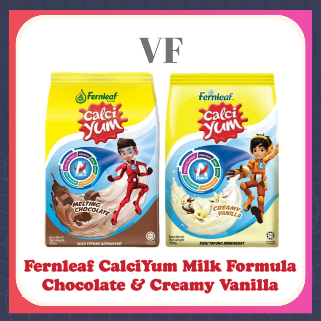 Fernleaf CalciYum Kids Milk Formula Powder Creamy Vanilla / Melting ...