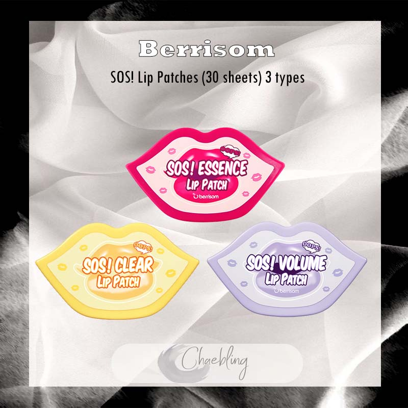[Berrisom] SOS! Lip Patches (30 sheets) 3 types Lip patches Hydrating ...