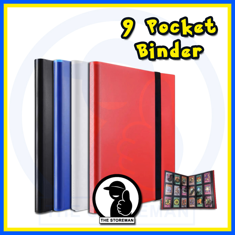 TCG 9 Pocket Binder /360 Cards Slot /Game Card Album | Pokémon Cards ...