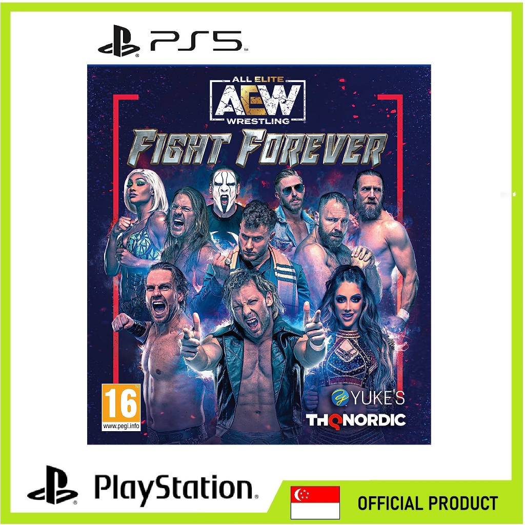 PS5 AEW : Fight Forever (Region 2 English) | Shopee Singapore