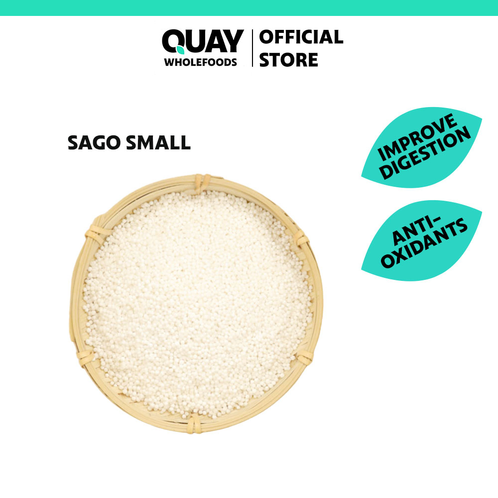 Small Sago / Big Sago (500g / 1kg ) Thailand - Quay Wholefoods | Shopee ...