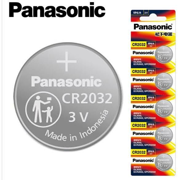 Panasonic - CR2032 CR2016 Lithium Cell Button Battery | Shopee Singapore