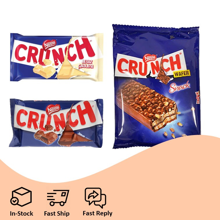 Nestle Crunch Chocolate Big Bar Wafer Snack | Shopee Singapore