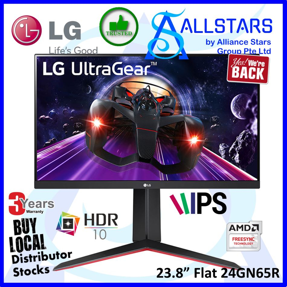 (ALLSTARS : Monitor PROMO) LG 24GN65R UltraGear 23.8 inch FHD IPS ...