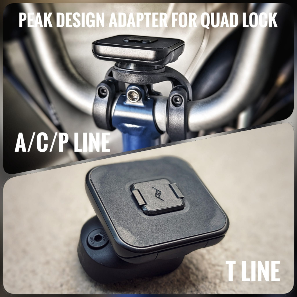 Quad lock to Peak Design / Mous Intralock Adapter for Brompton | Shopee ...