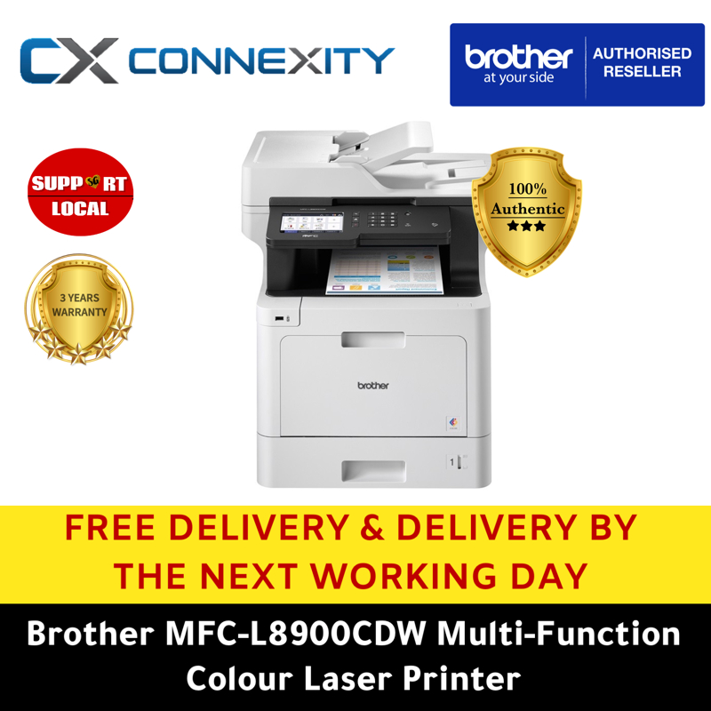 Brother MFC-L8900CDW Multi-function Colour Laser Printer AIO laser printer Brother L8900CDW ...