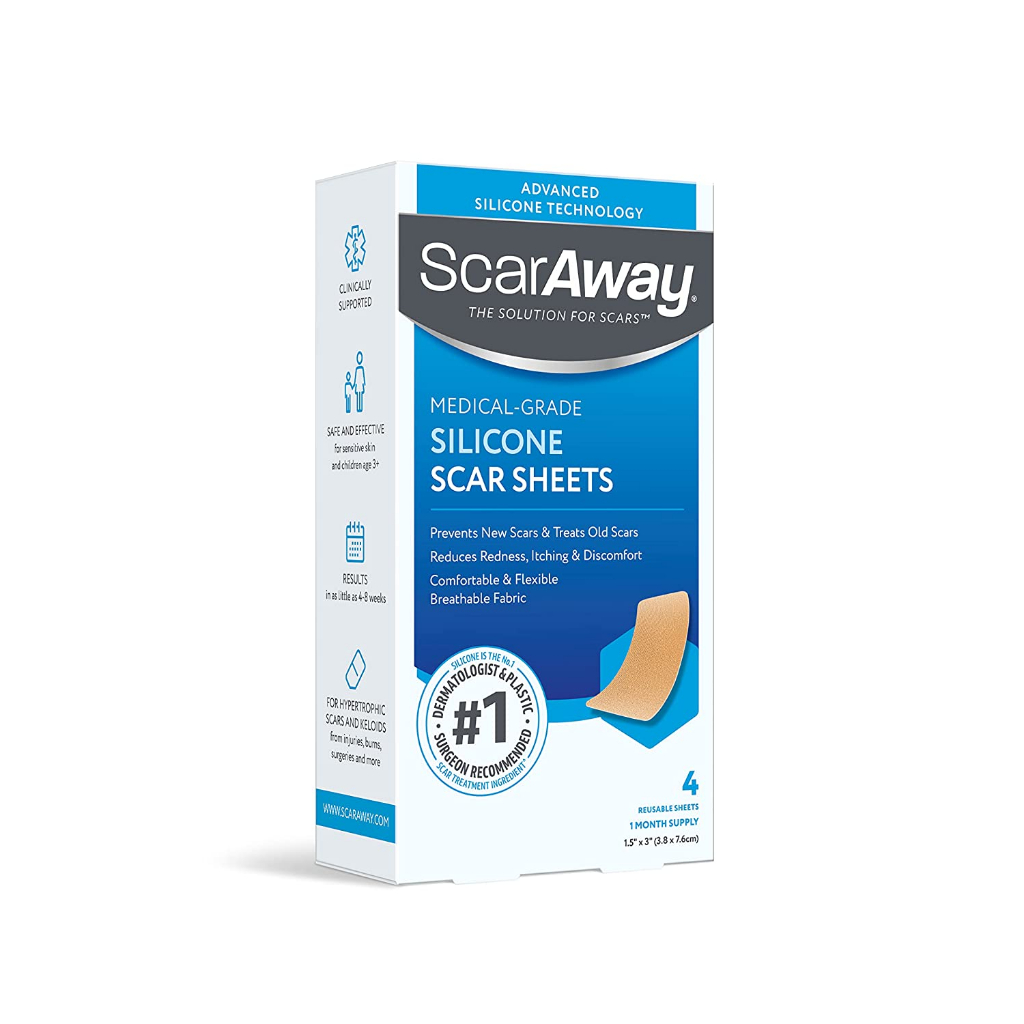 ScarAway Medical Grade Silicone Scar Sheets | Shopee Singapore