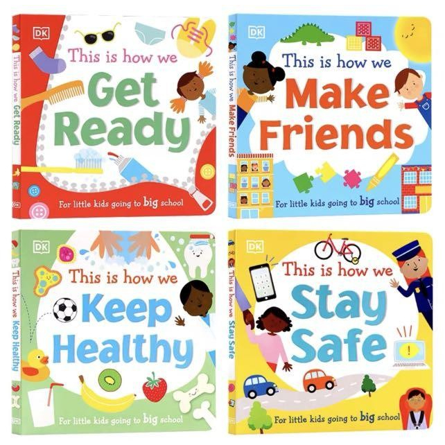 [READY STOCKS] DK This is how we Get Ready/ Make Friends/ Keep Healthy ...