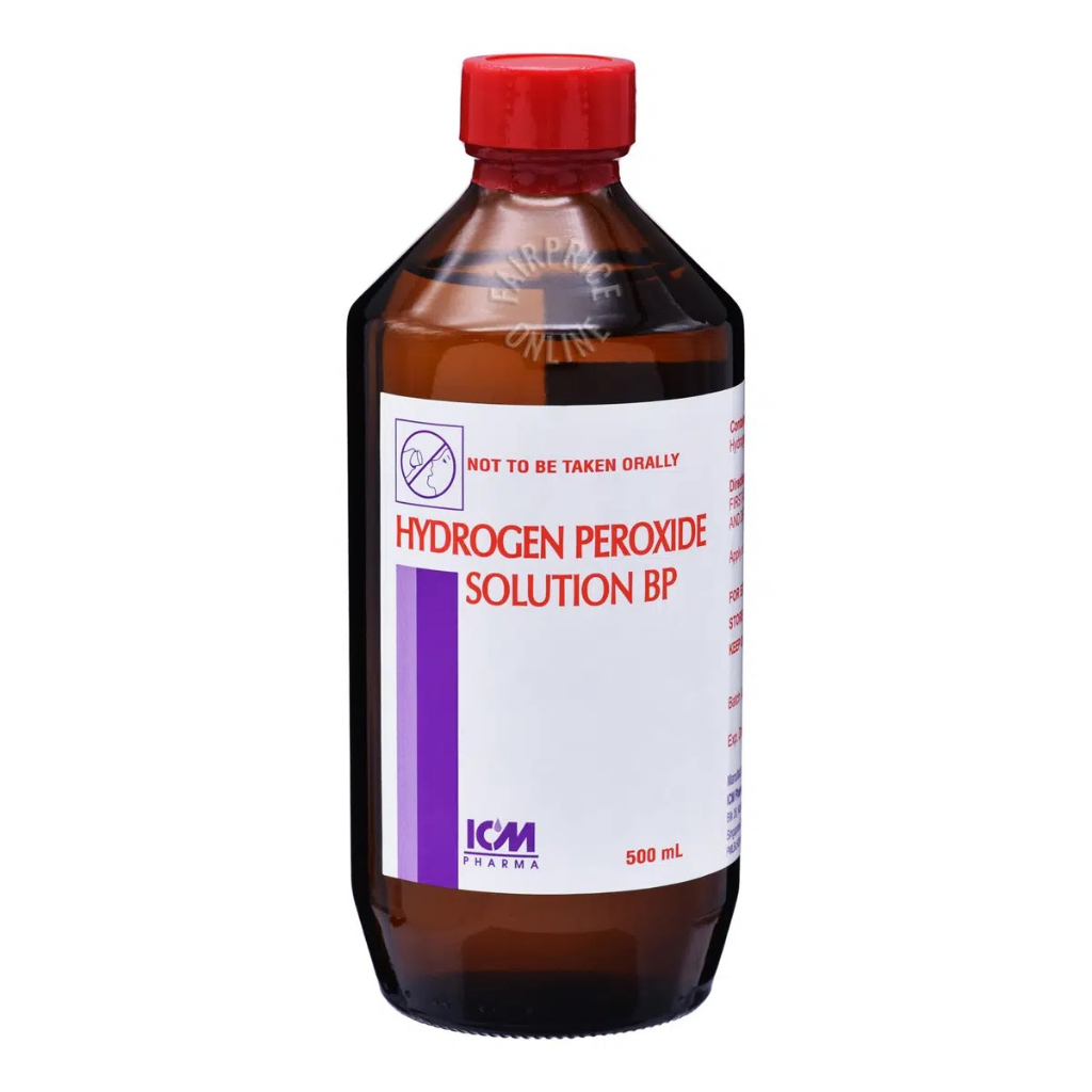 ICM Pharma Hydrogen Peroxide Solution Bp 500Ml | Shopee Singapore