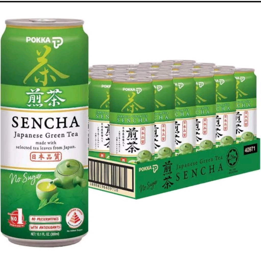 Pokka Sencha Japanese Green Tea (24's x 300ml) | Shopee Singapore