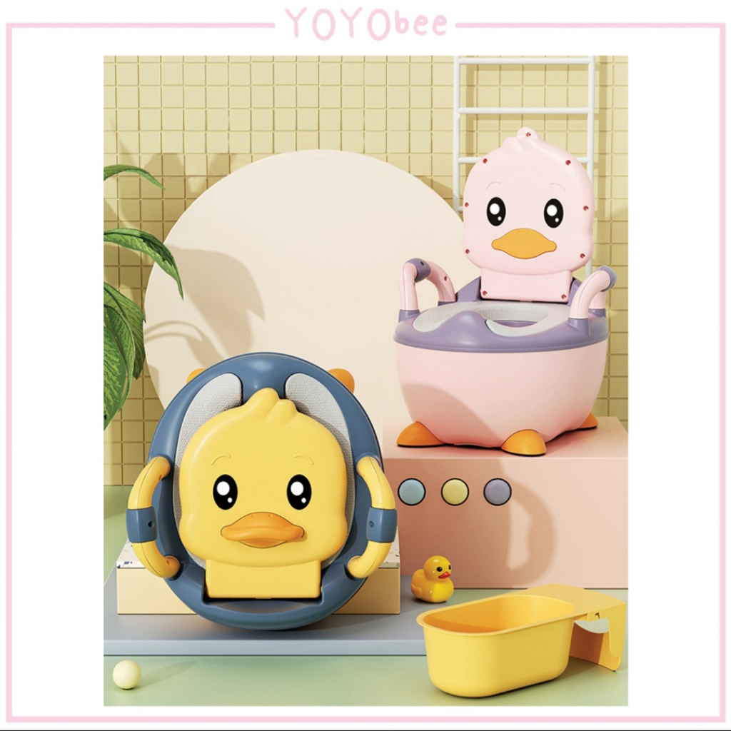 [SG Stock] Cute Kids Children Toddler Potty Duck Rabbit Potty Toilet ...
