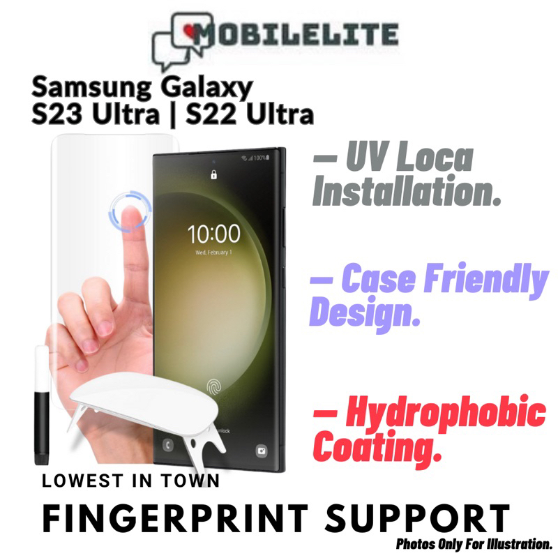 SG - Samsung Galaxy S23 Ultra | S22 Ultra | Note 20 Protective Screen ...