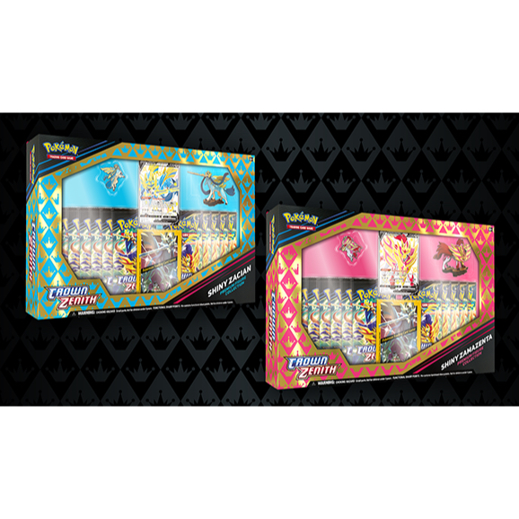 TCG Pokemon Crown Zenith Figure Premium Collection Box | Shopee Singapore