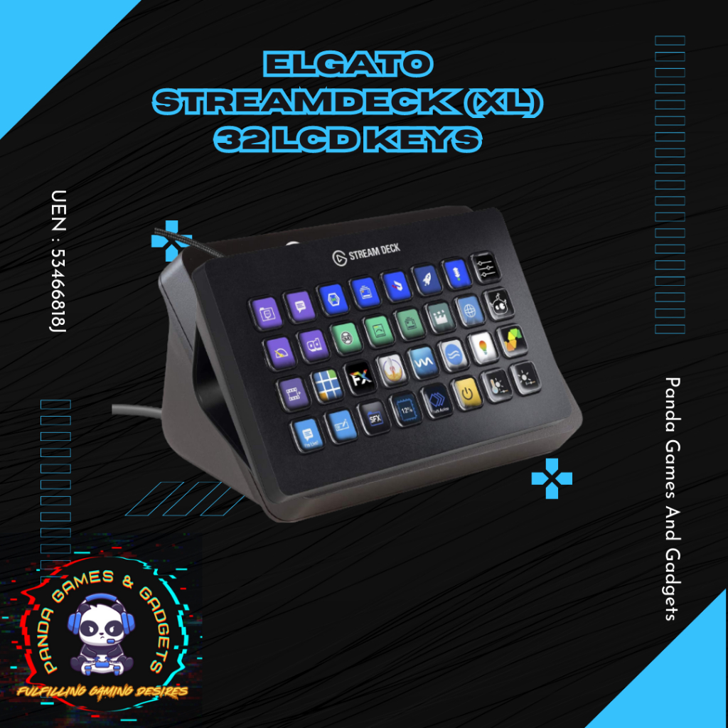 Elgato Stream Deck XL - 32 Key LCD | Shopee Singapore