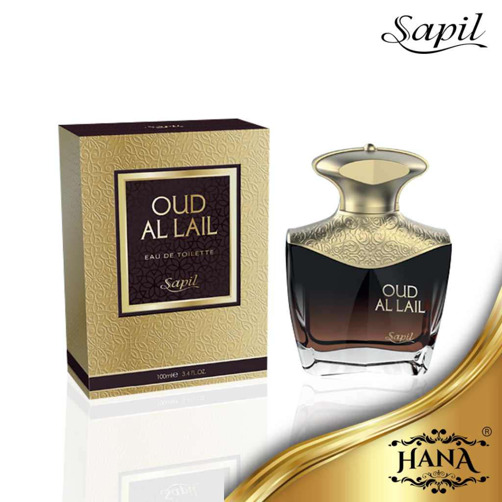 Oud Al Lail EDP Unisex Perfume 100ml by Sapil Swiss Arabia | Shopee ...