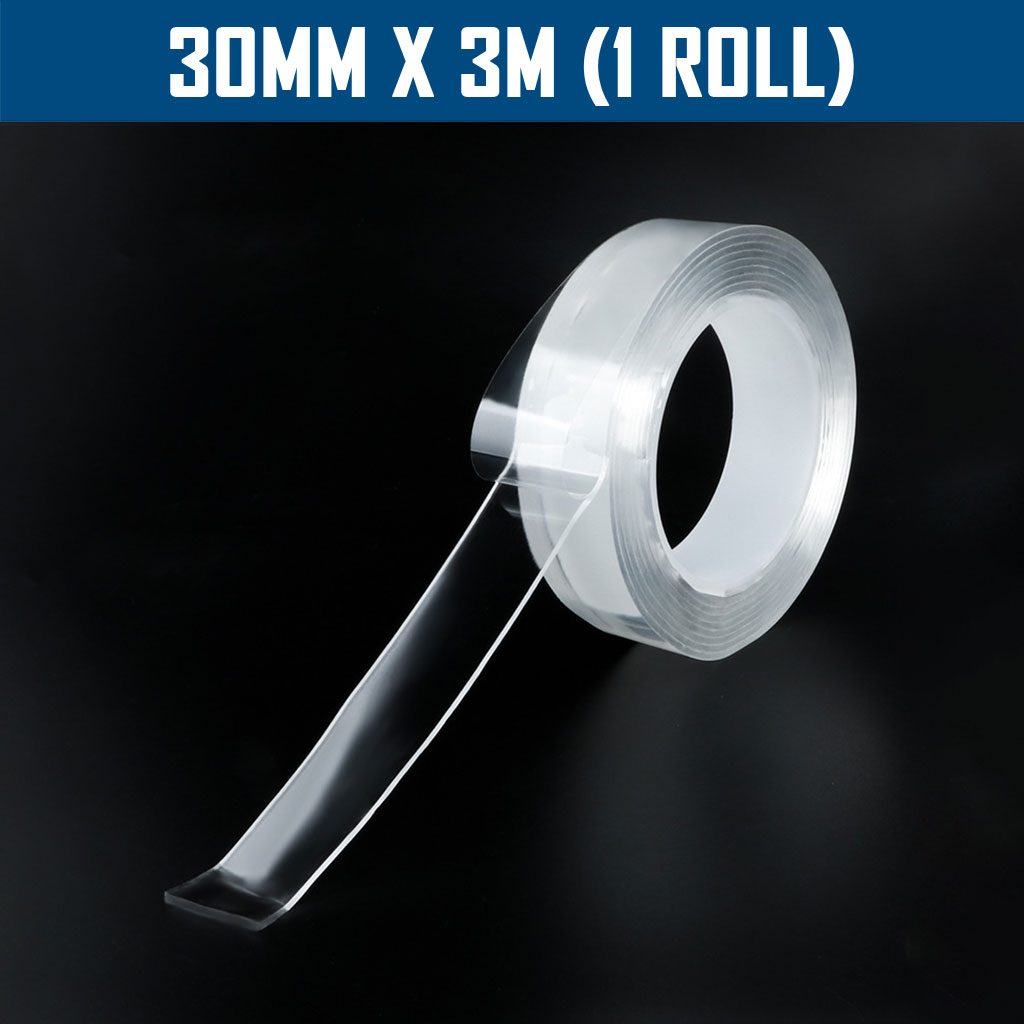 SG Nano Grip Tape - Removable Strong Multipurpose Washable Double Sided Clear Adhesive ...