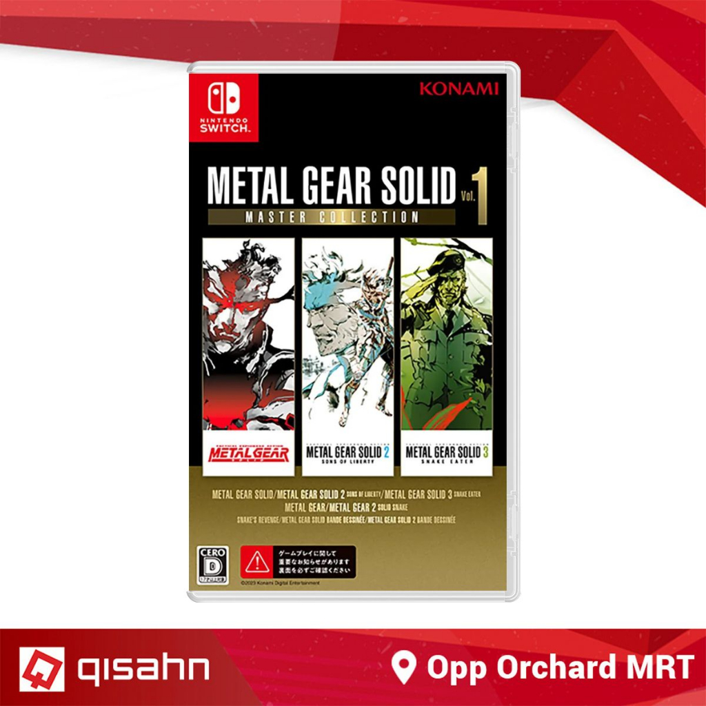 Metal Gear Solid: Master Collection Vol.1 - Nintendo Switch | Shopee ...