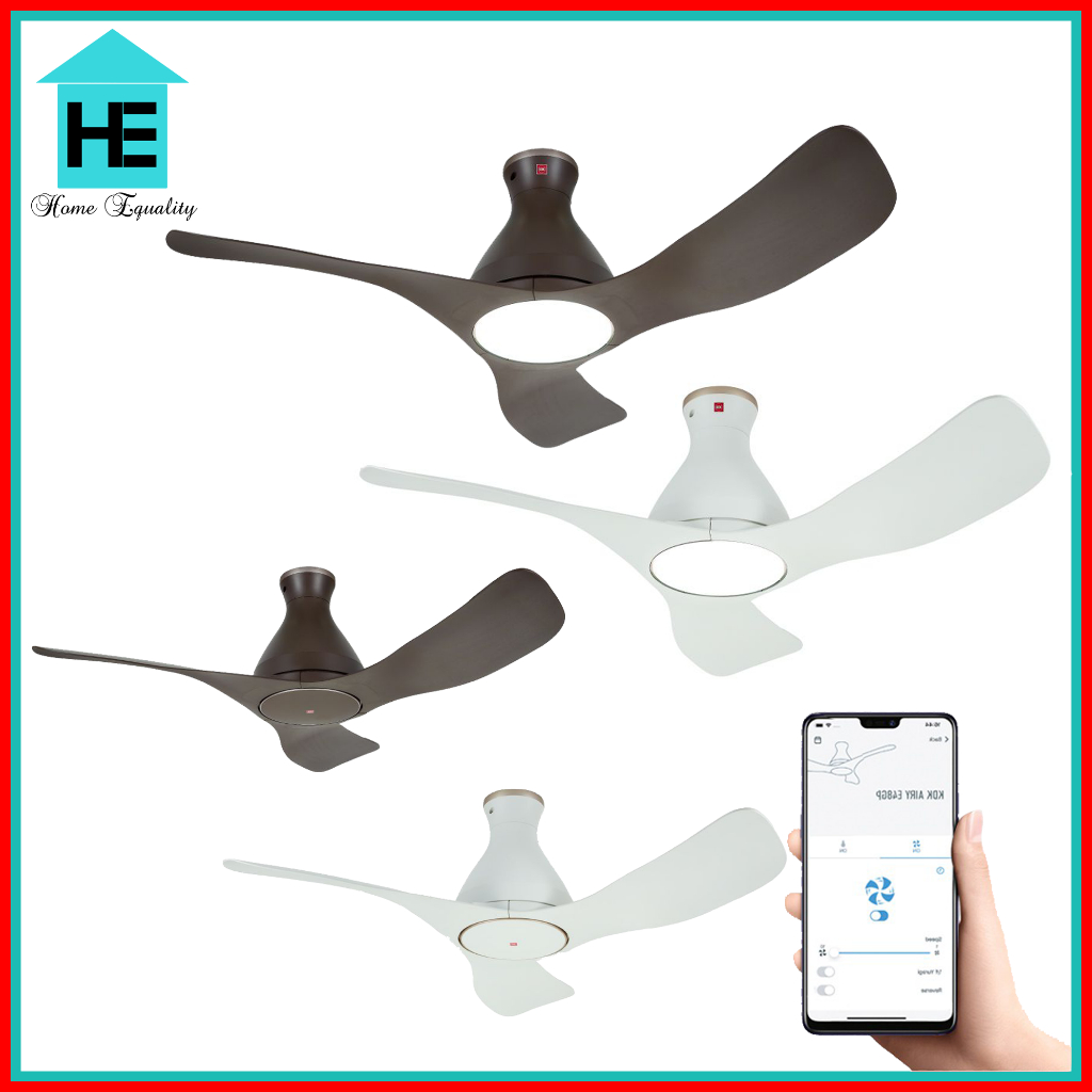 [WITH INSTALLATION*] KDK WiFi DC Ceiling Fan E48GP / E48HP / F40GP w ...