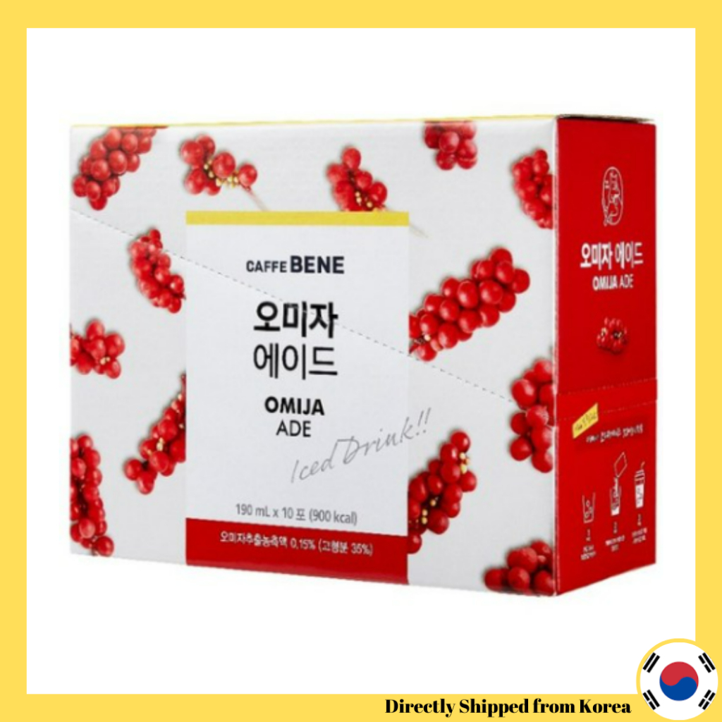 [Caffe Bene] Omija Five Flavor Berry Tea Ade Iced Drink 190ml x ...