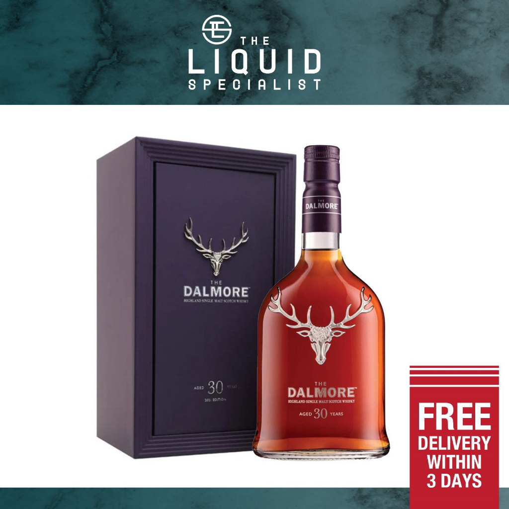 The Dalmore 30 Year Old [2022 Release] Single Malt Scotch Whisky - 70cl ...