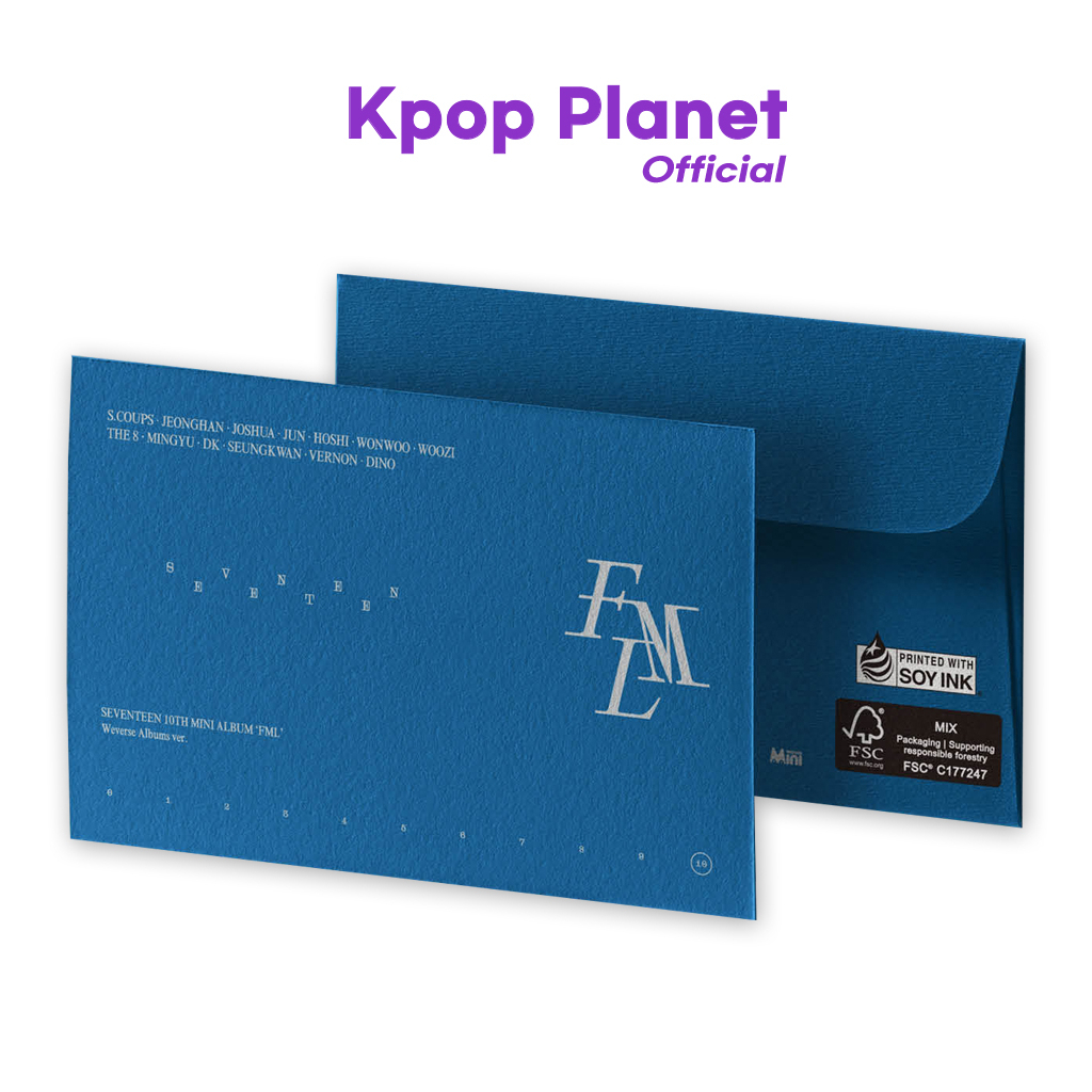 [Weverse Albums ver] SEVENTEEN - 10th Mini Album [FML] | Shopee Singapore