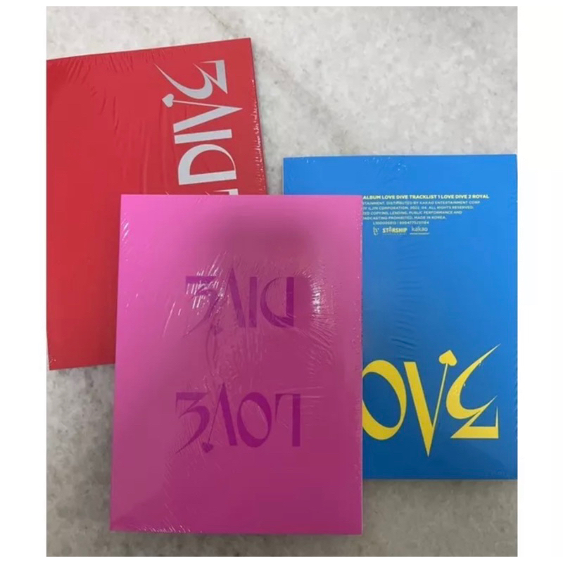 IVE Love Dive Unsealed Album | Shopee Singapore