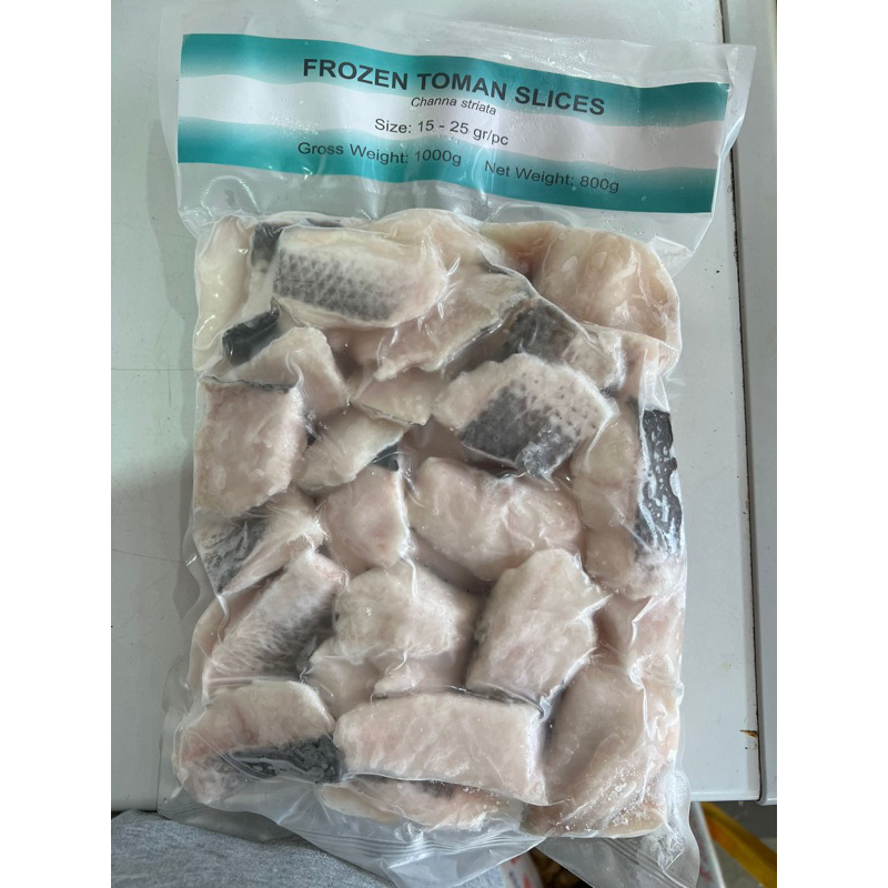 toman fish slice 1kg | Shopee Singapore
