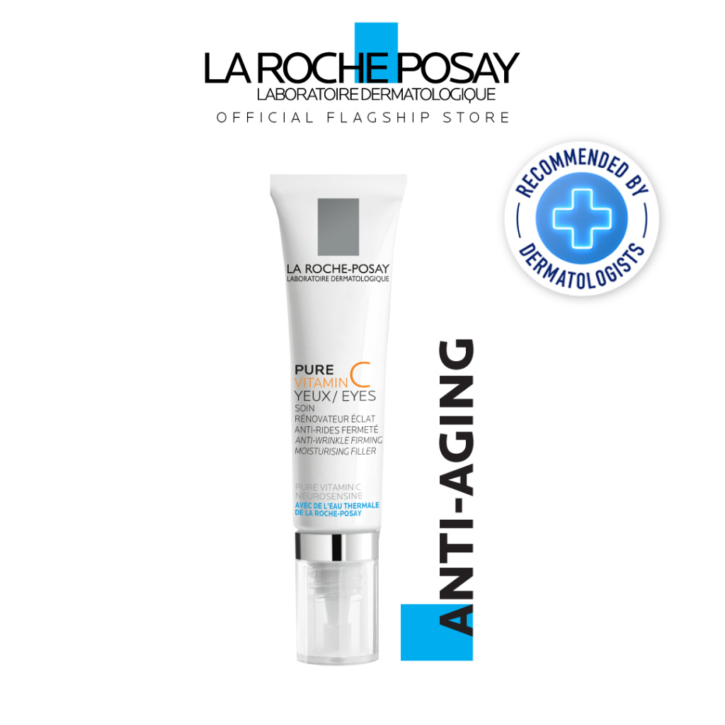 La Roche-Posay Redermic C Eyes 15ml | Anti-Wrinkle & Skin Radiance Eye ...
