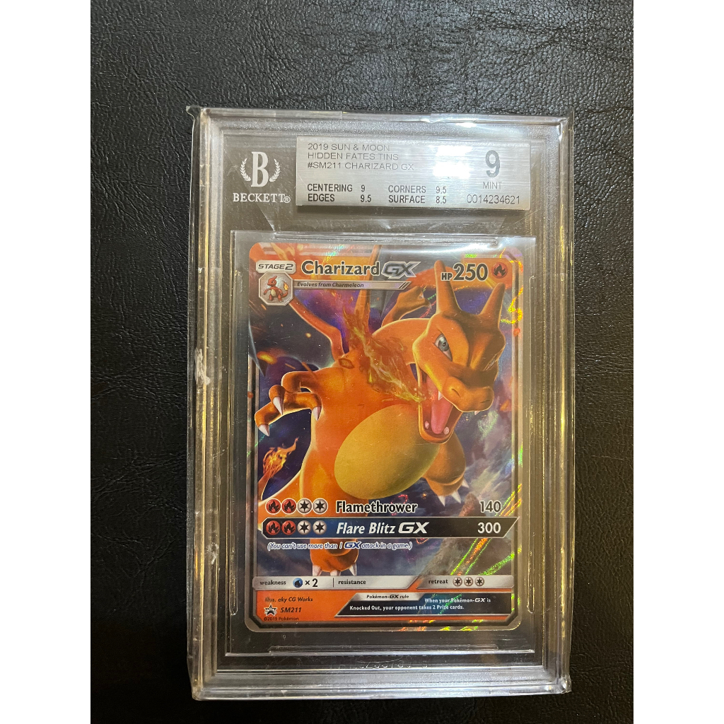 Pokemon card Charizard Becket Slab | Shopee Singapore