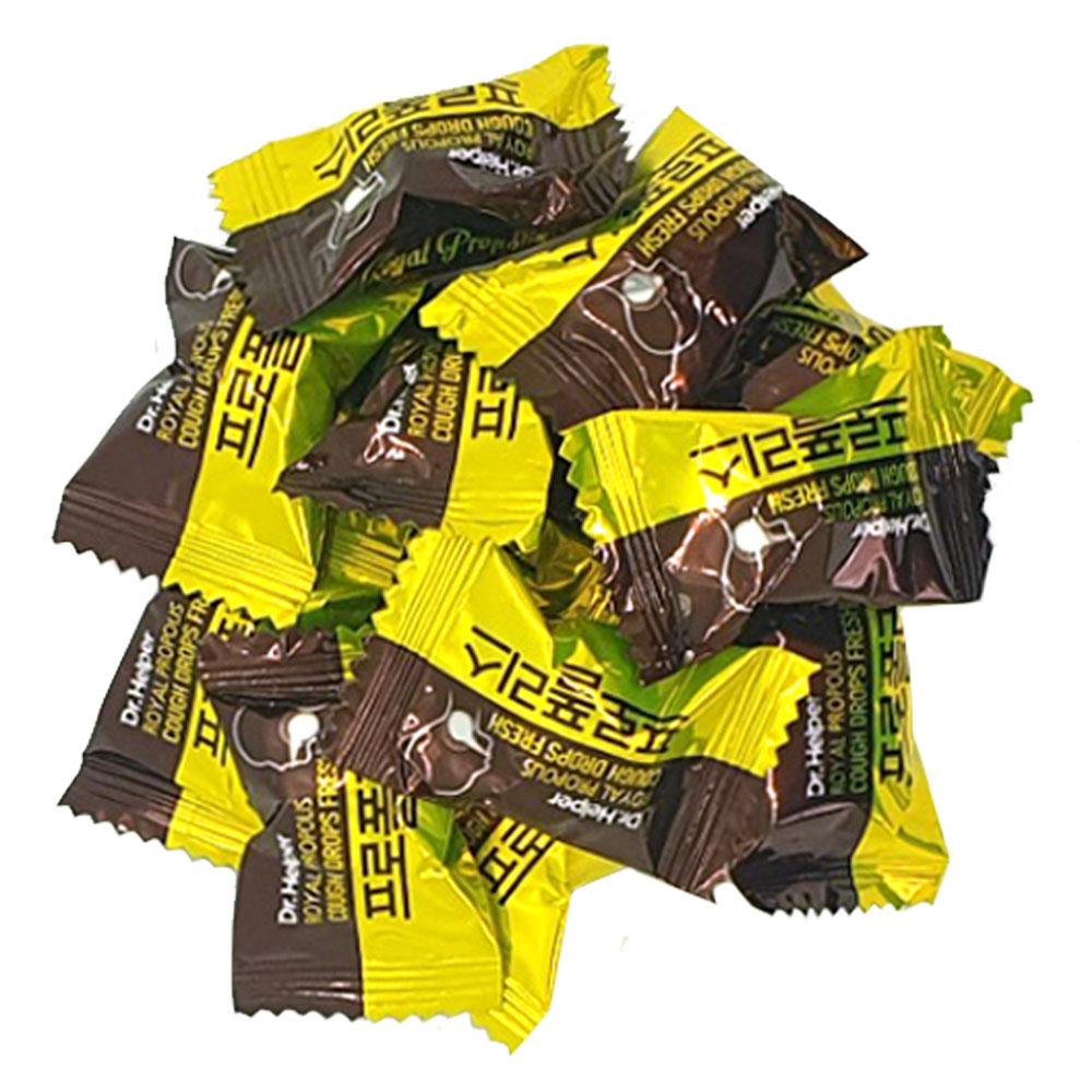 Dr.Helper Throat Refresh Candy 9 candies Propolis, Balloon flower ...