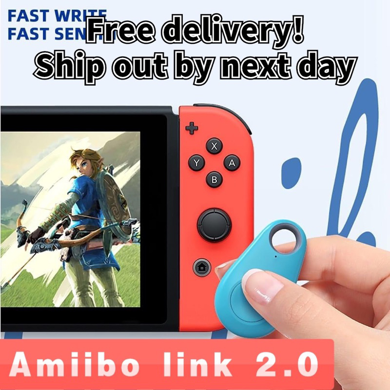 Ready Stock Gen2 Amiibo Link Bluetooth Device Nintendo Switch Nintendo Switch Oled Nintendo ...