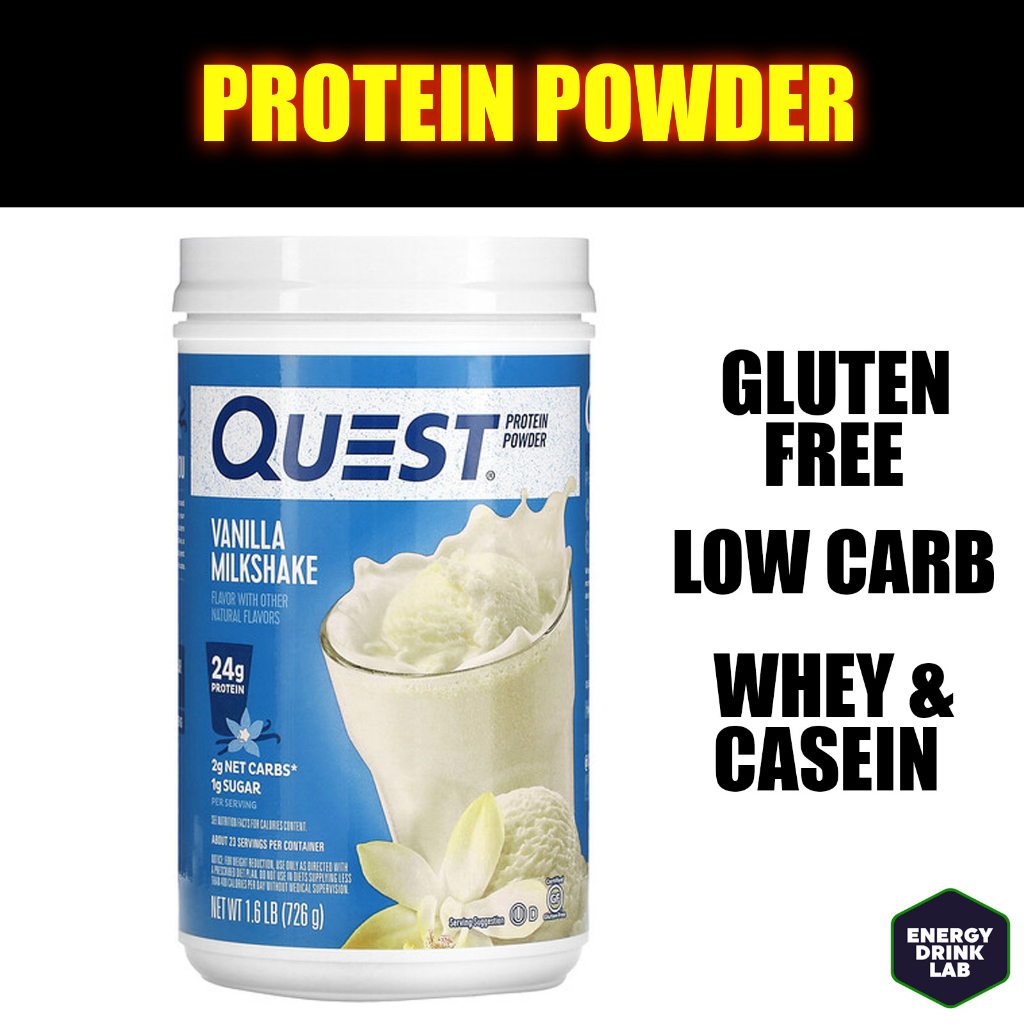 Quest Protein Powder (Select Flavour, Select Size) 1.6LB / 3.0LB, Whey ...