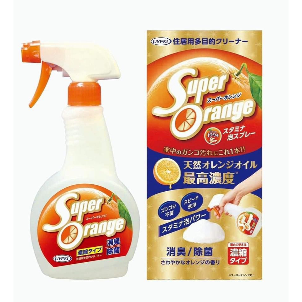 UYEKI Super Orange ALL PURPOSE Cleaner 480ml - Made in Japan | Shopee ...