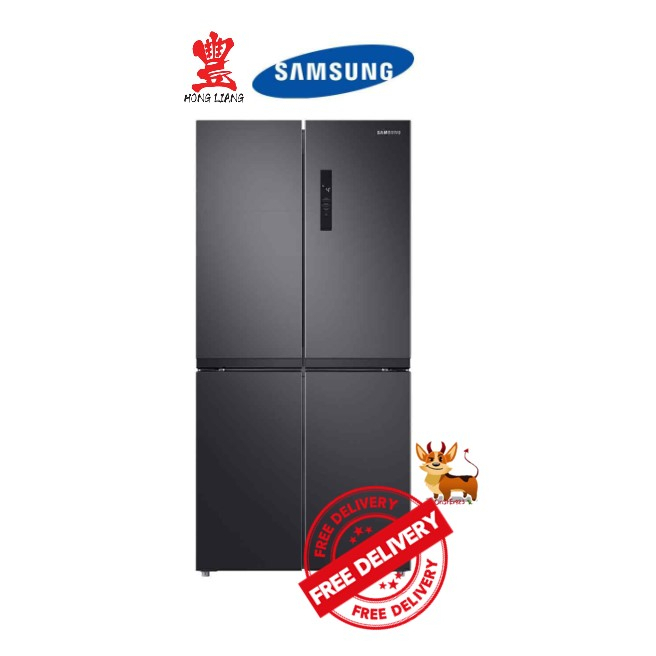 SAMSUNG 468L MULTI DOOR FRIDGE RF48A4000B4/SS TWIN COOLING PLUS ...