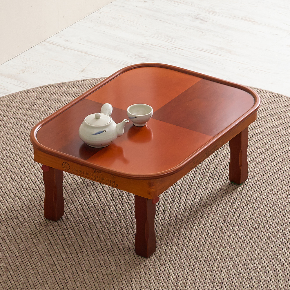 YEDAUM Korean Low Table Folding Wooden Coffee Table Sea Delivey ...